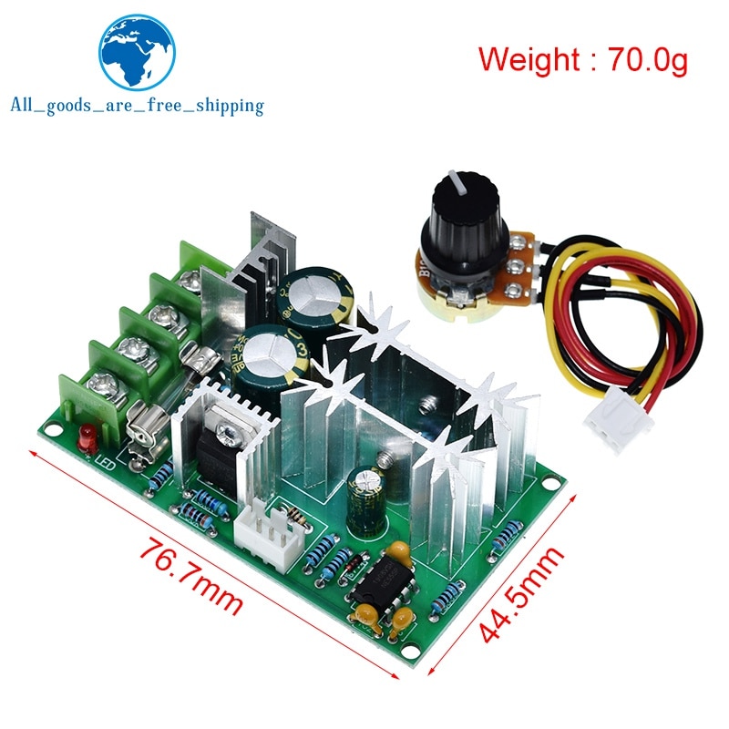 DC10-60V DC 10-60V Motor Speed Control PWM Motor Speed Controller ...