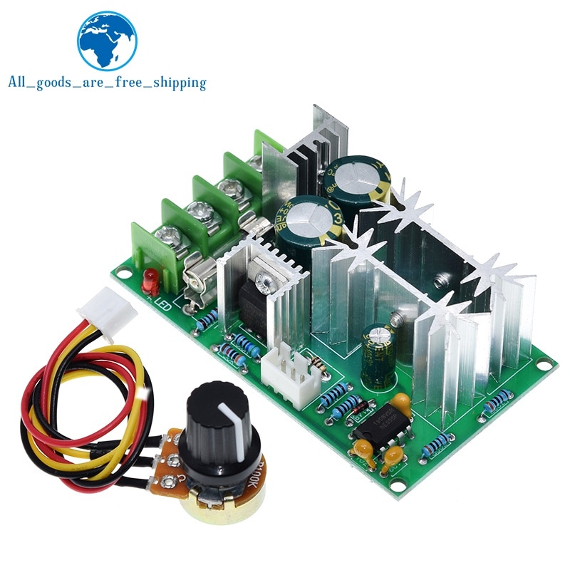 DC10-60V DC 10-60V Motor Speed Control PWM Motor Speed Controller ...